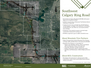 Calgary Ring Road – Alignment Maps