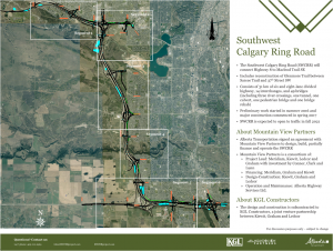 Calgary Ring Road – Alignment Maps